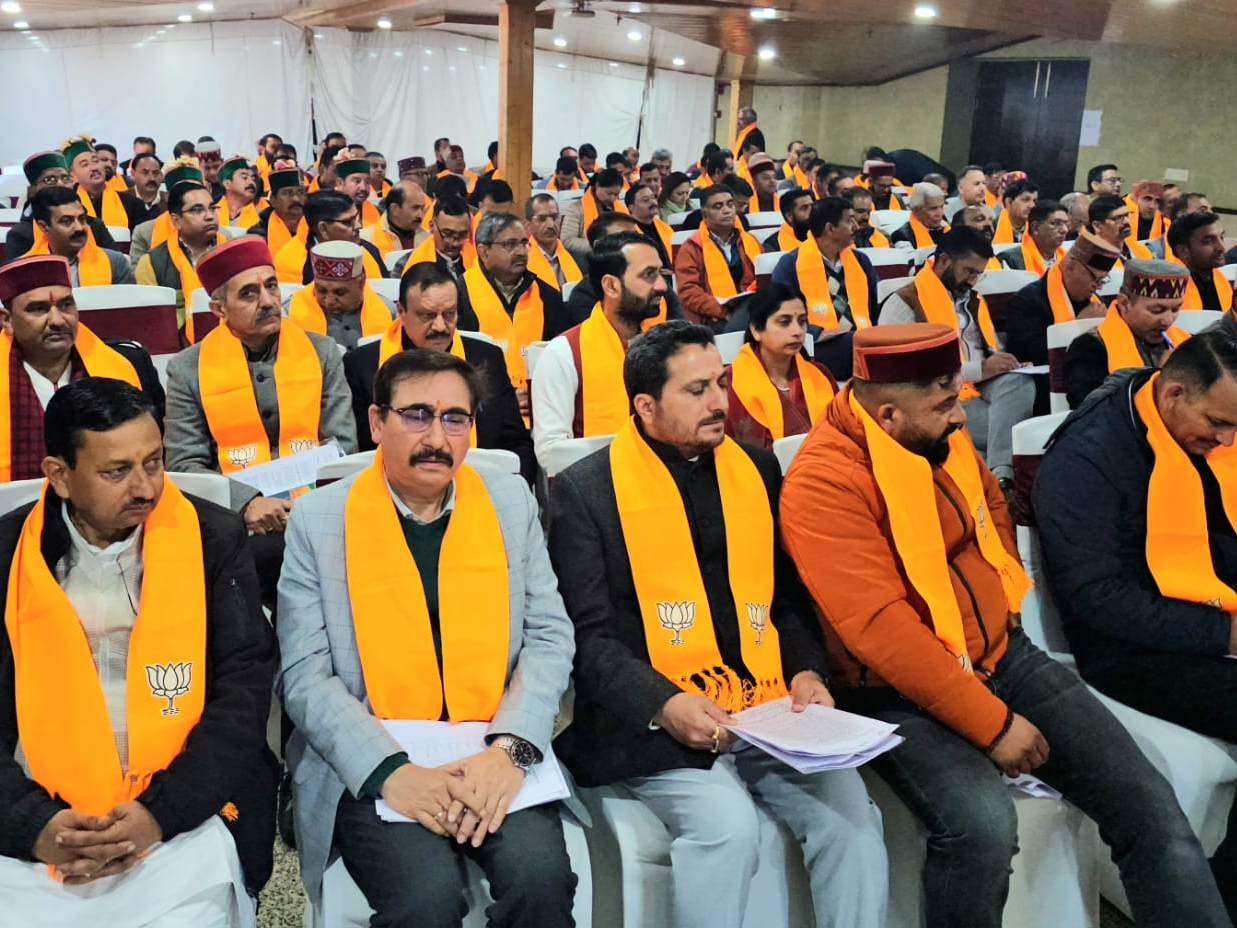 Himachal BJP organizational structure Shimla