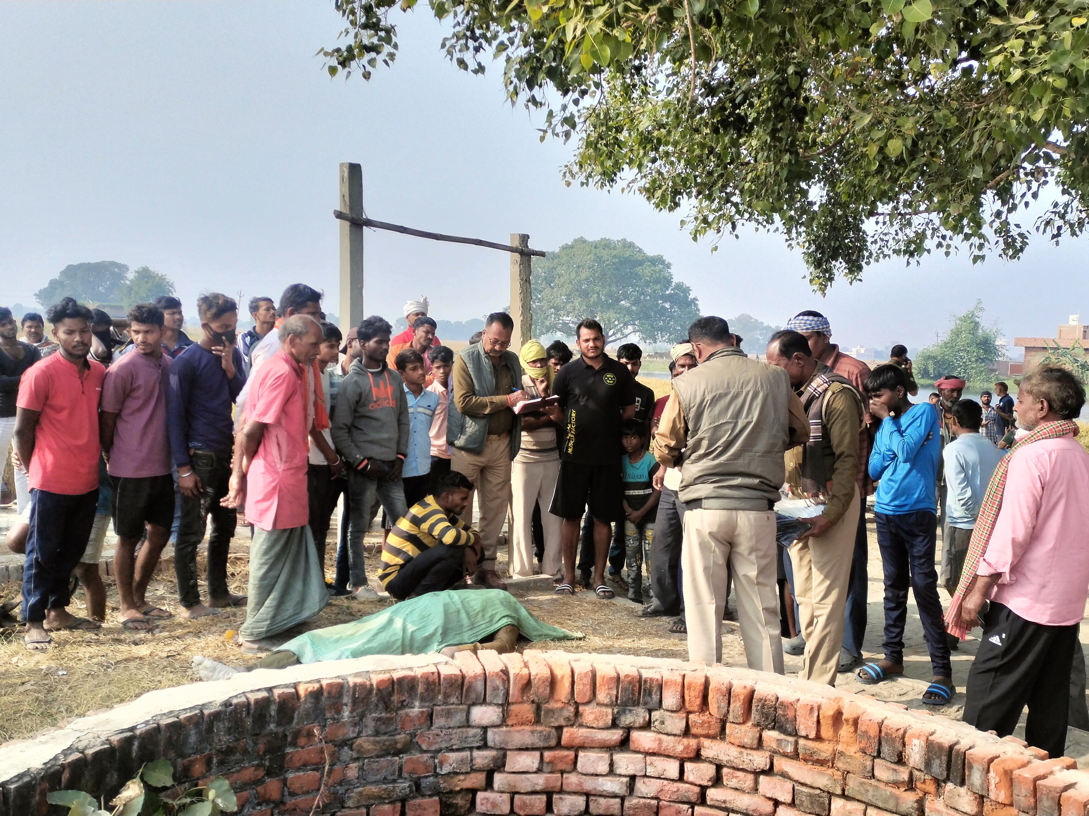 The body of a missing person was found in a well in Sakaldiha