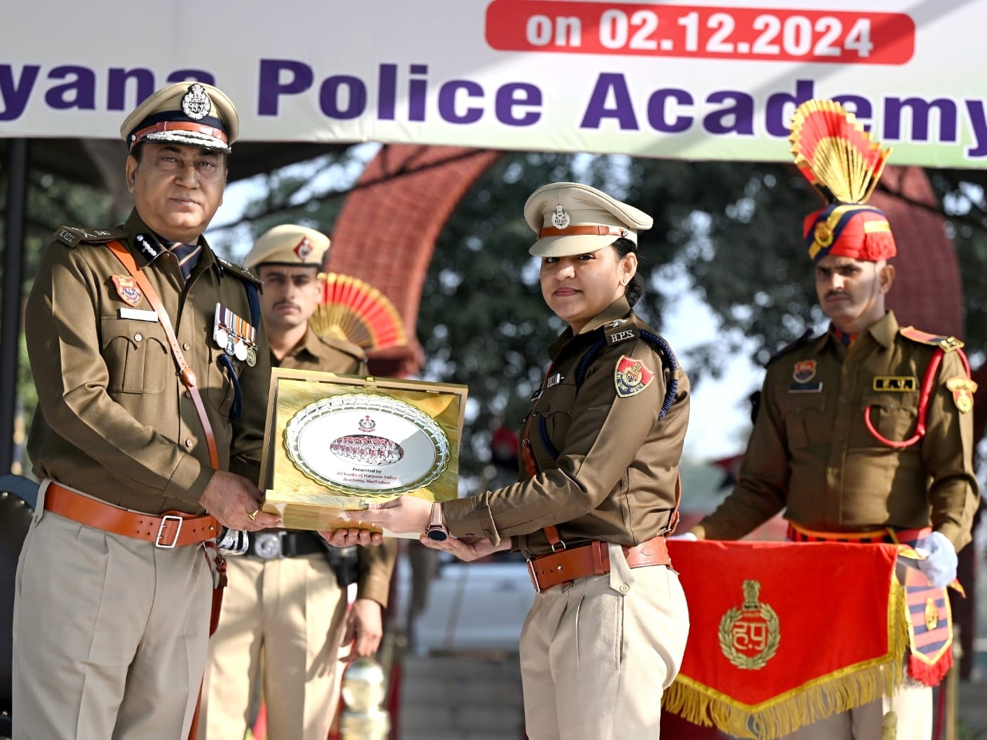 Karnal- Police Academy Madhuban Passing Out Parade 50 Women and 326 ...