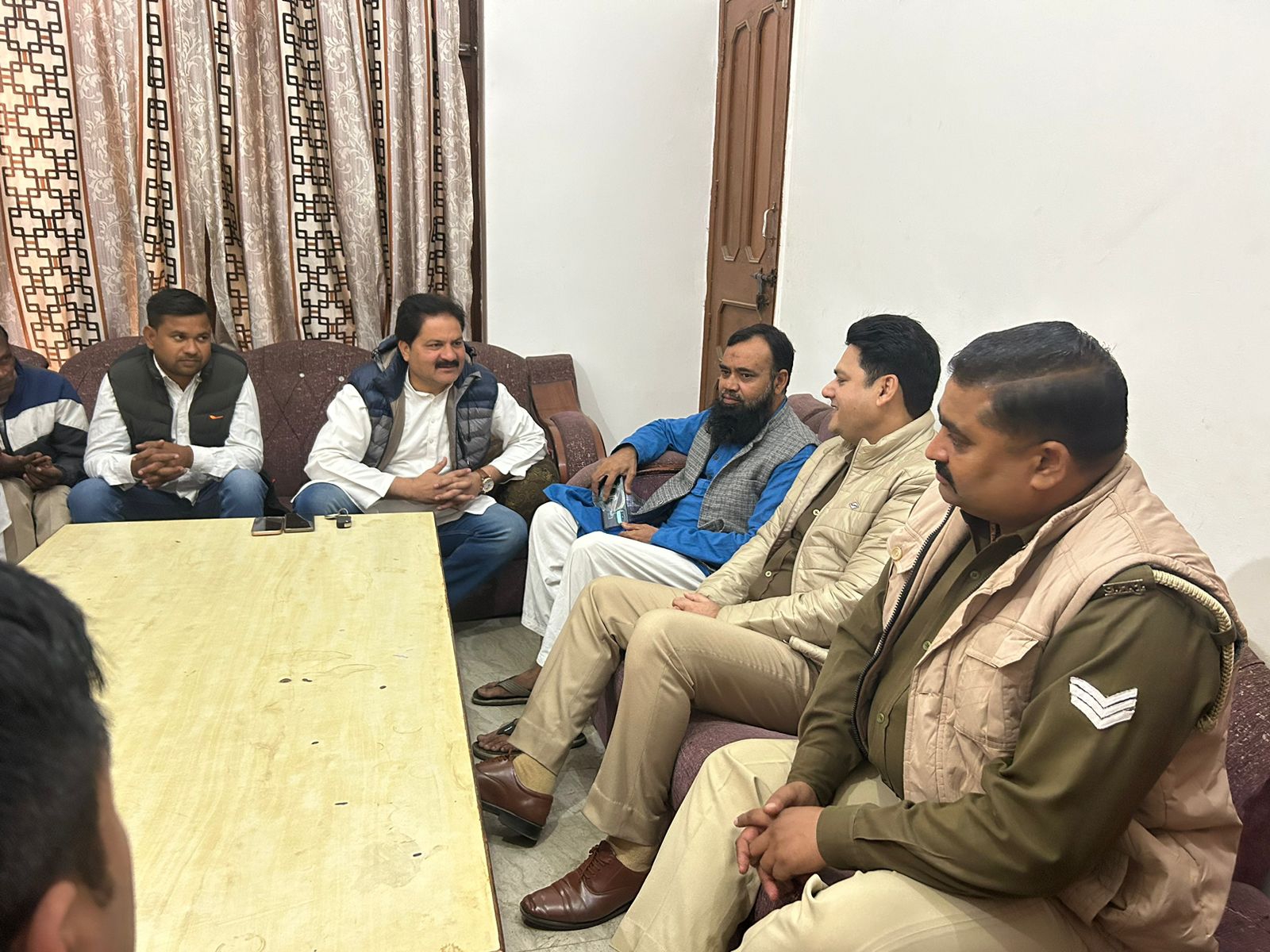 Congress district president Sherbaz Pathan house arrested in Chandpur