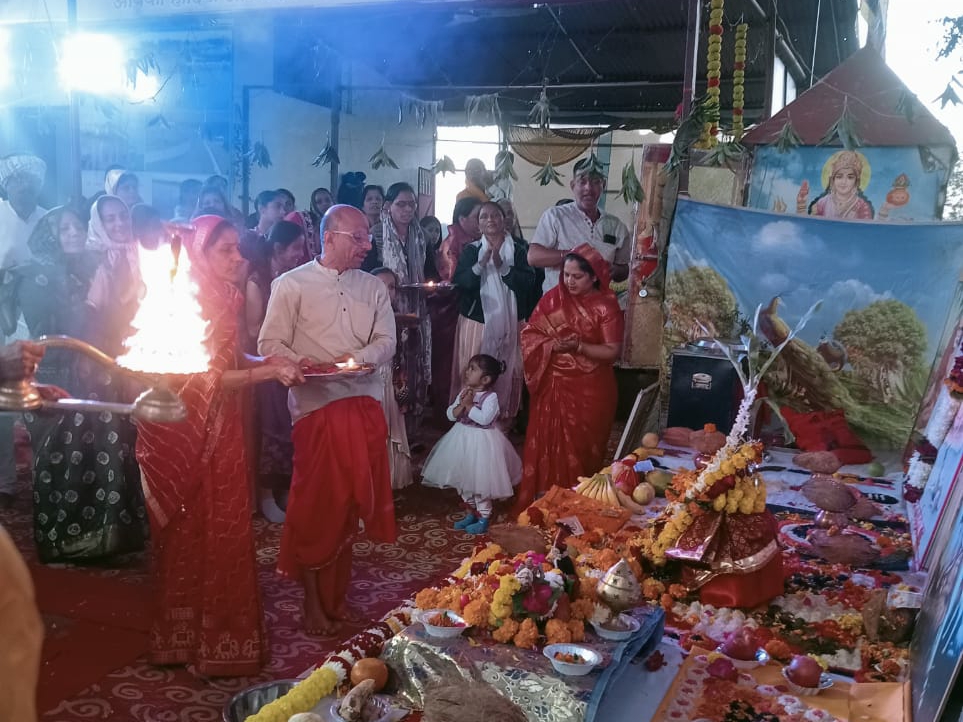Shri Datta Janmotsav celebrated on the banks of Narmada backwaters ...