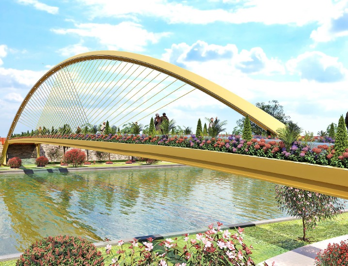 A pedestrian bridge will be built in Lucknow on the lines of Sabarmati ...