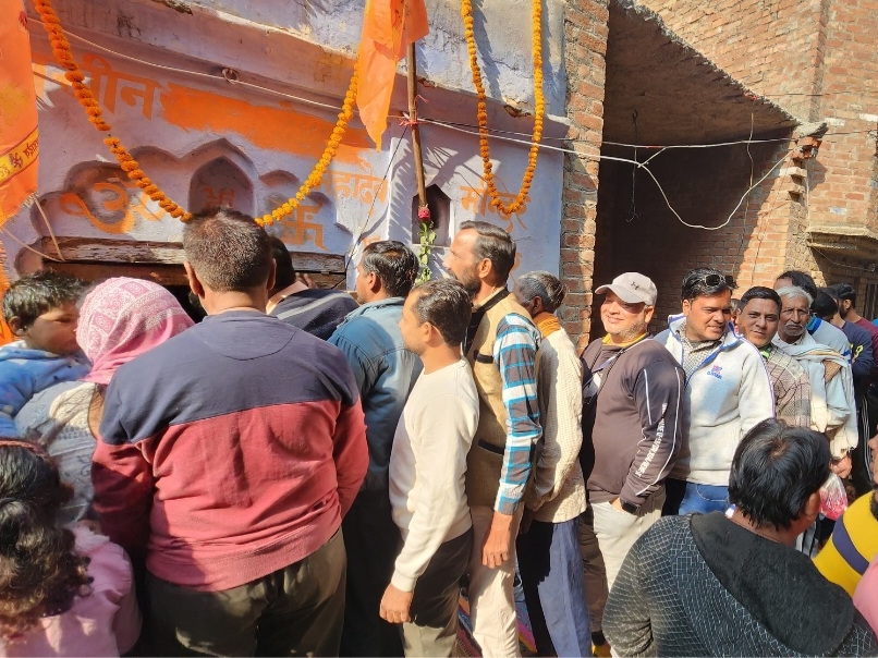 After the 1978 riots in Sambhal, people left their homes and fled ...