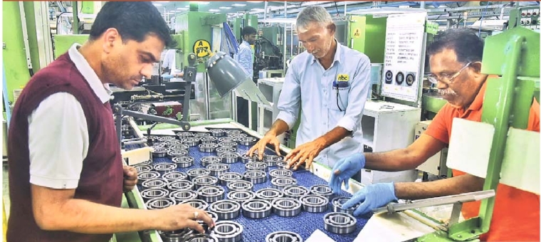 NBC is making 25 crore bearings every year and supplying them abroad ...