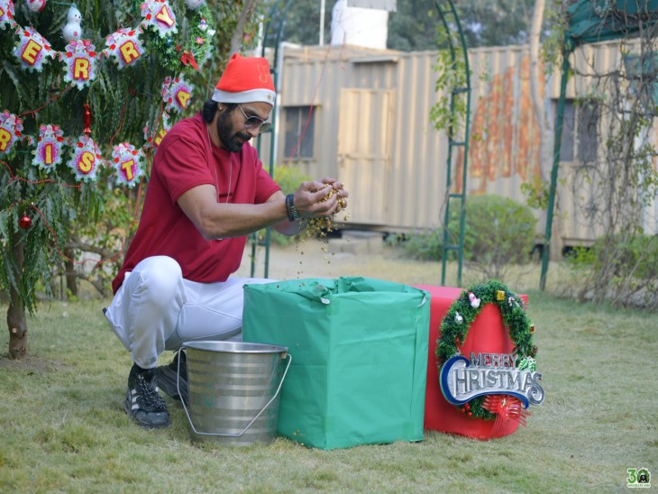 Actor Ashmit Patel reached Elephant Conservation Center | एक्टर अश्मित ...