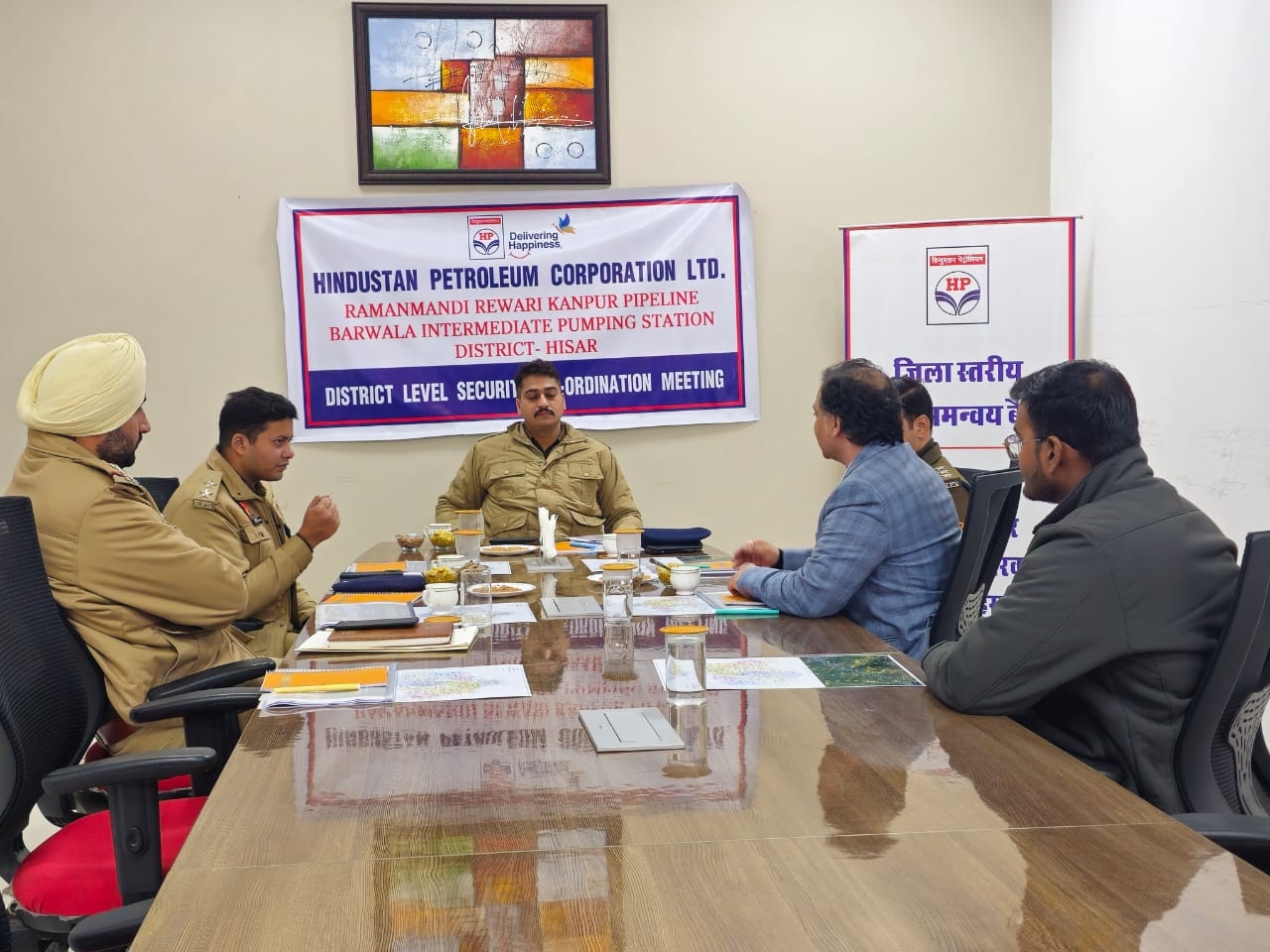 Hisar Police Protect Oil Pipeline News Update