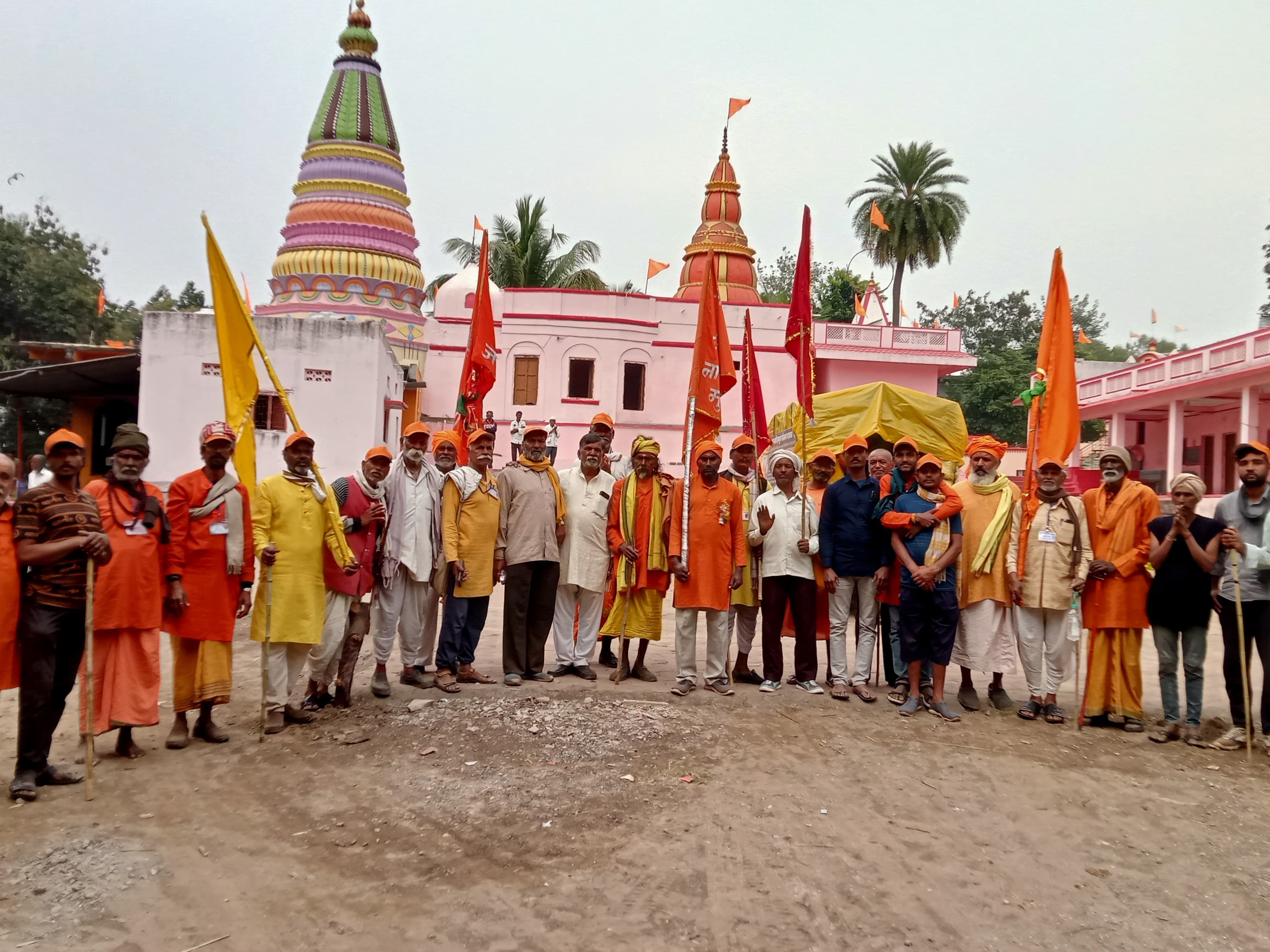 Maa Tapti Parikrama Padyatra started from Multai reached Nepanagar