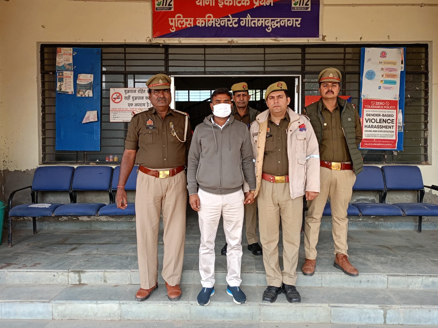 Randeep Bhati gang member arrested from Yamuna Expressway