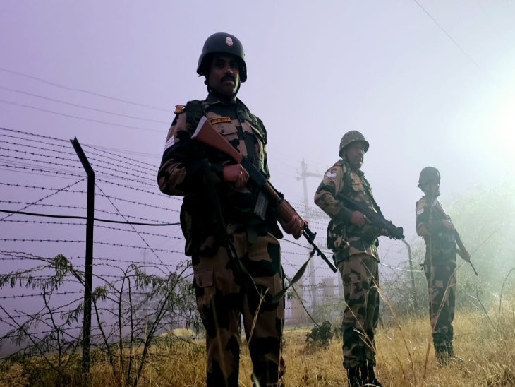 BSF on high alert at the border from 22 January | जैसलमेर में बॉर्डर पर ...