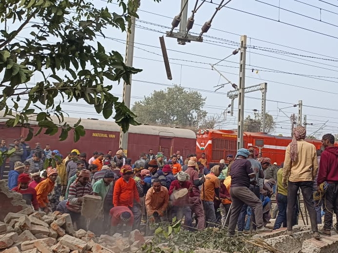 MUNGER NEWS, BIHAR NEWS, ACCIDENT NEWS, Goods train derailed in ...