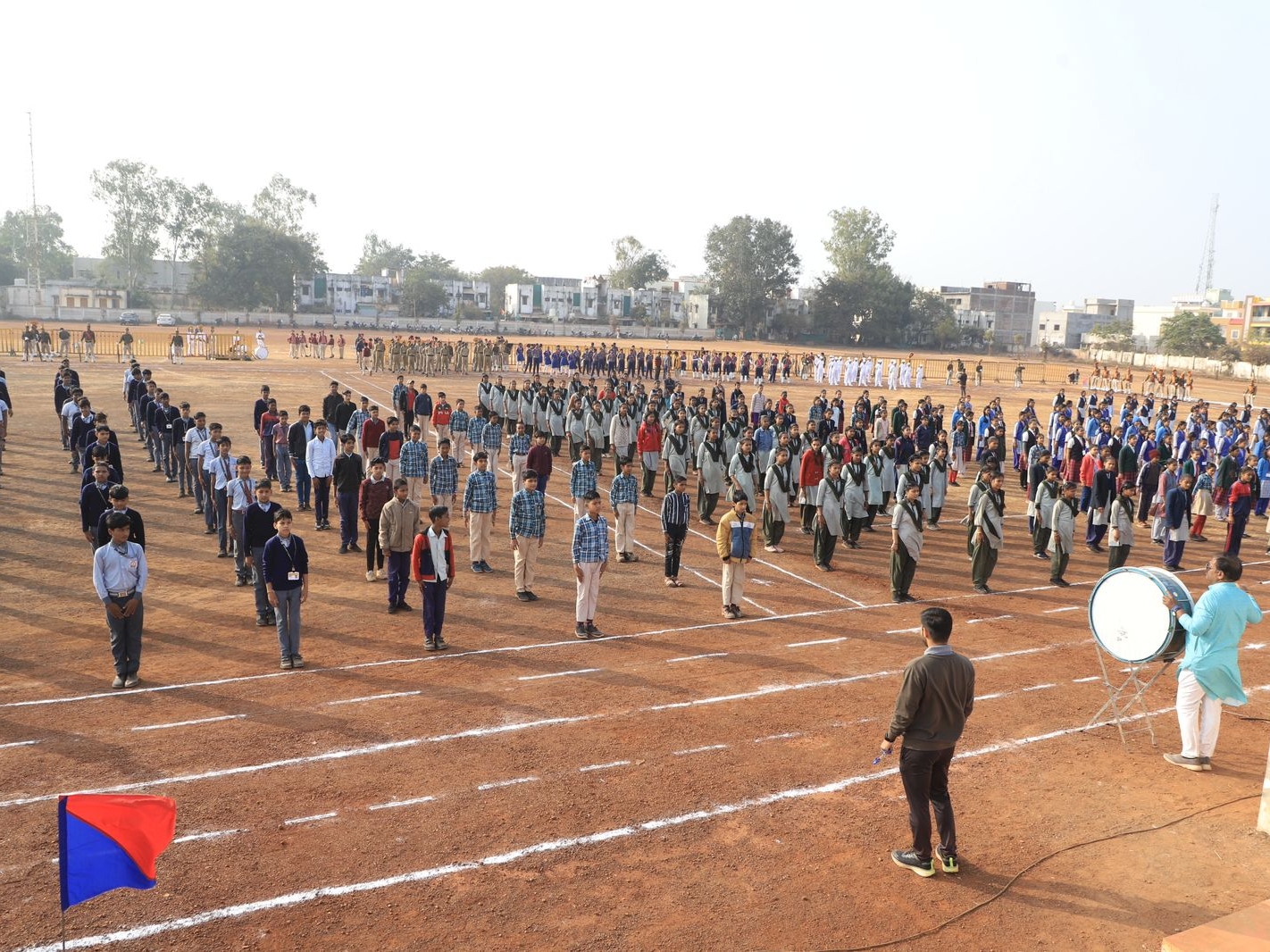 Preparation for parade on Republic Day in Agar Malwa | आगर मालवा में गणतंत्र दिवस पर परेड की ...