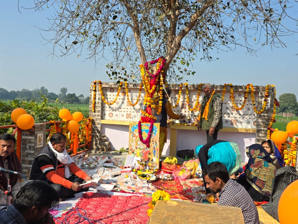 Ninth annual Bhandara at Brahmadev Baba Temple in Saidapur | सैदापुर ...