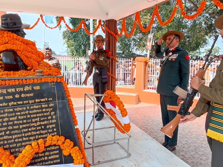 Tribute to Shaurya Chakra winner Colonel MN Rai