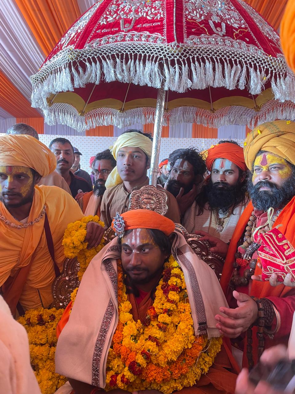 In the Maha Kumbh, the coronation of Balak Das as Jagadguru
