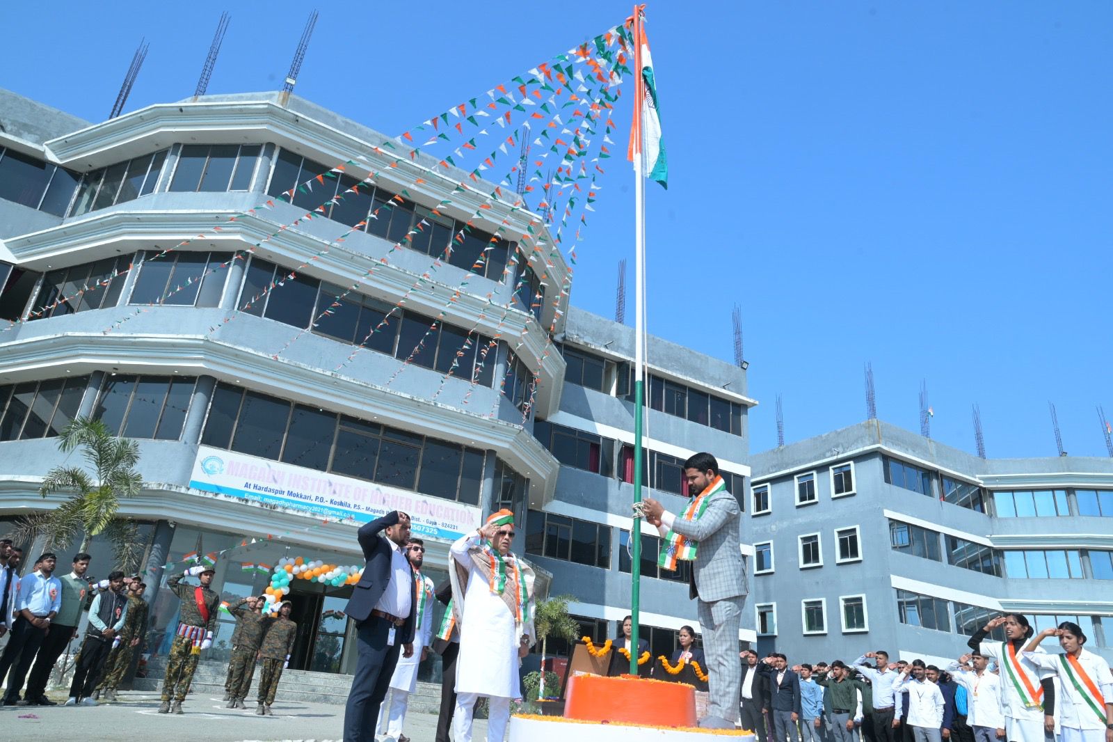 Republic Day celebrated in Magadh Group of Education | मगध ग्रुप ऑफ ...