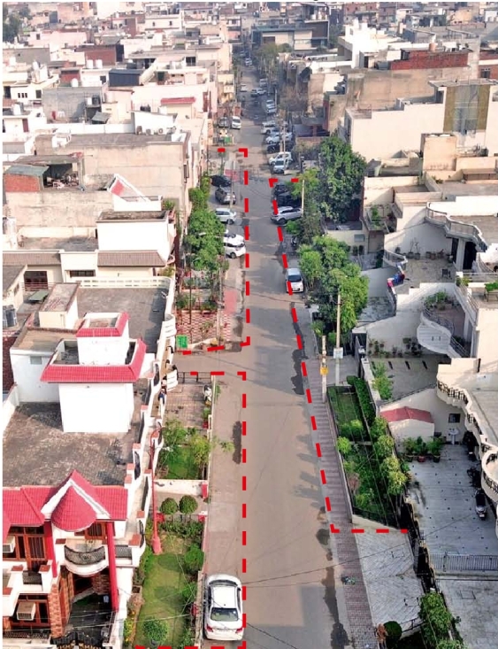 The influential people took over the road, the 40 feet road became just ...