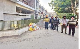 The influential people took over the road, the 40 feet road became just ...