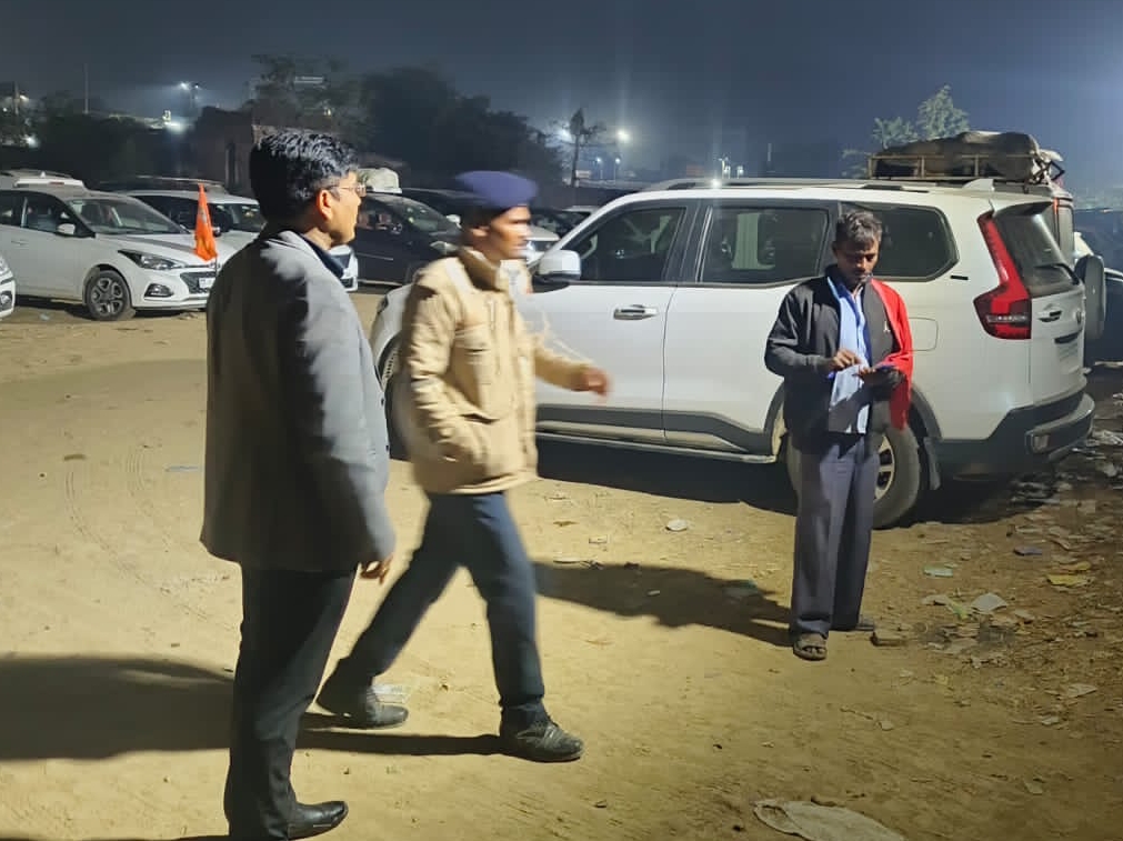 Parking charges are being collected 5 times more in Vindhyachal | विंध्याचल में 5 गुना ज्यादा ...