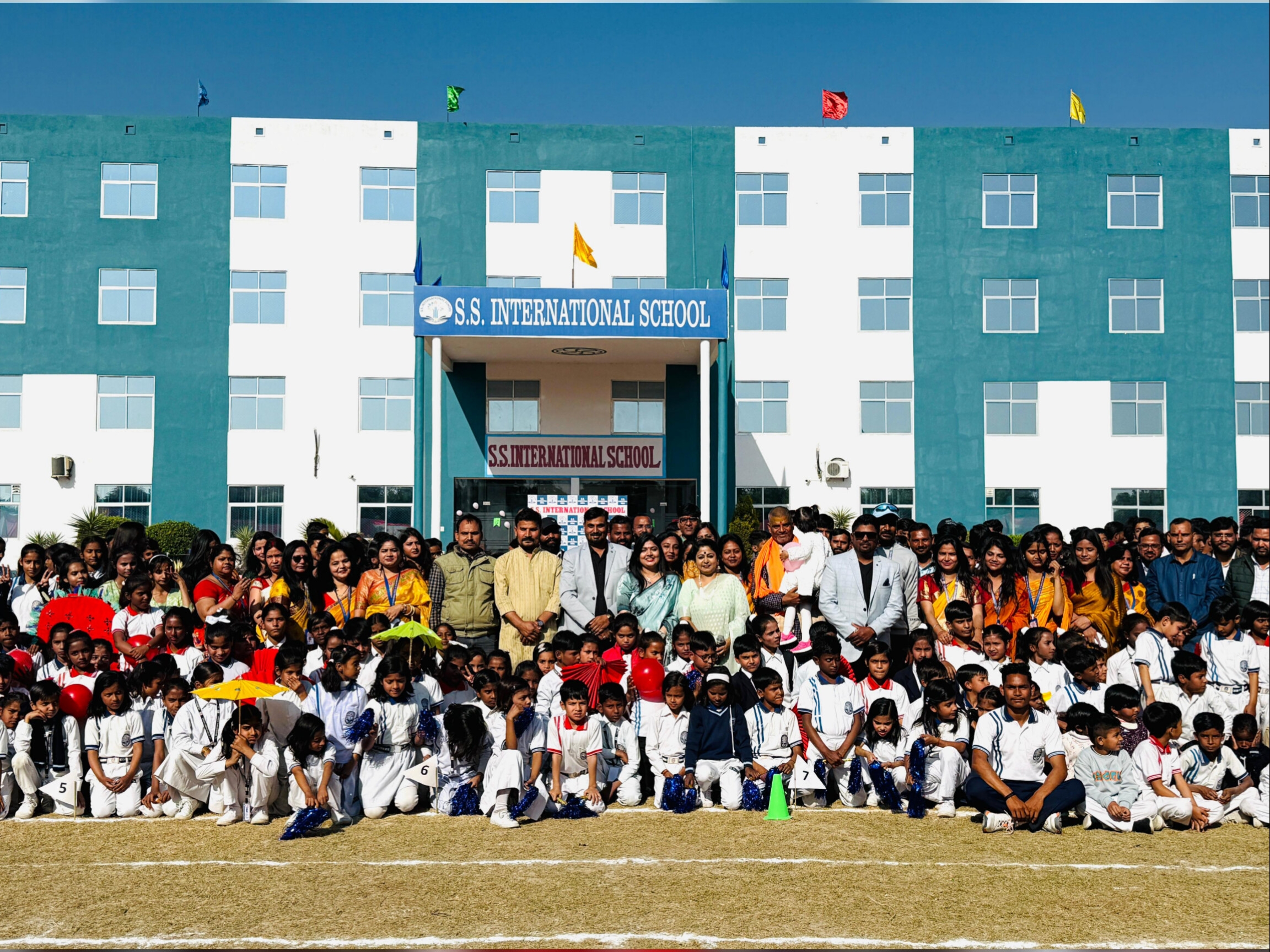 Annual sports festival celebrated at SS International School in BKT