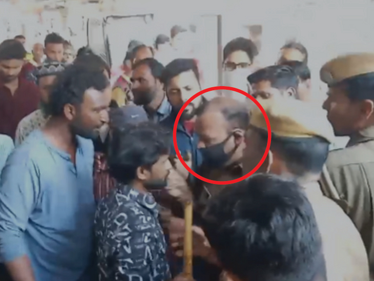 Kota DSP Tarun Kant Somani scuffle VIDEO; encroachment dispute by non ...