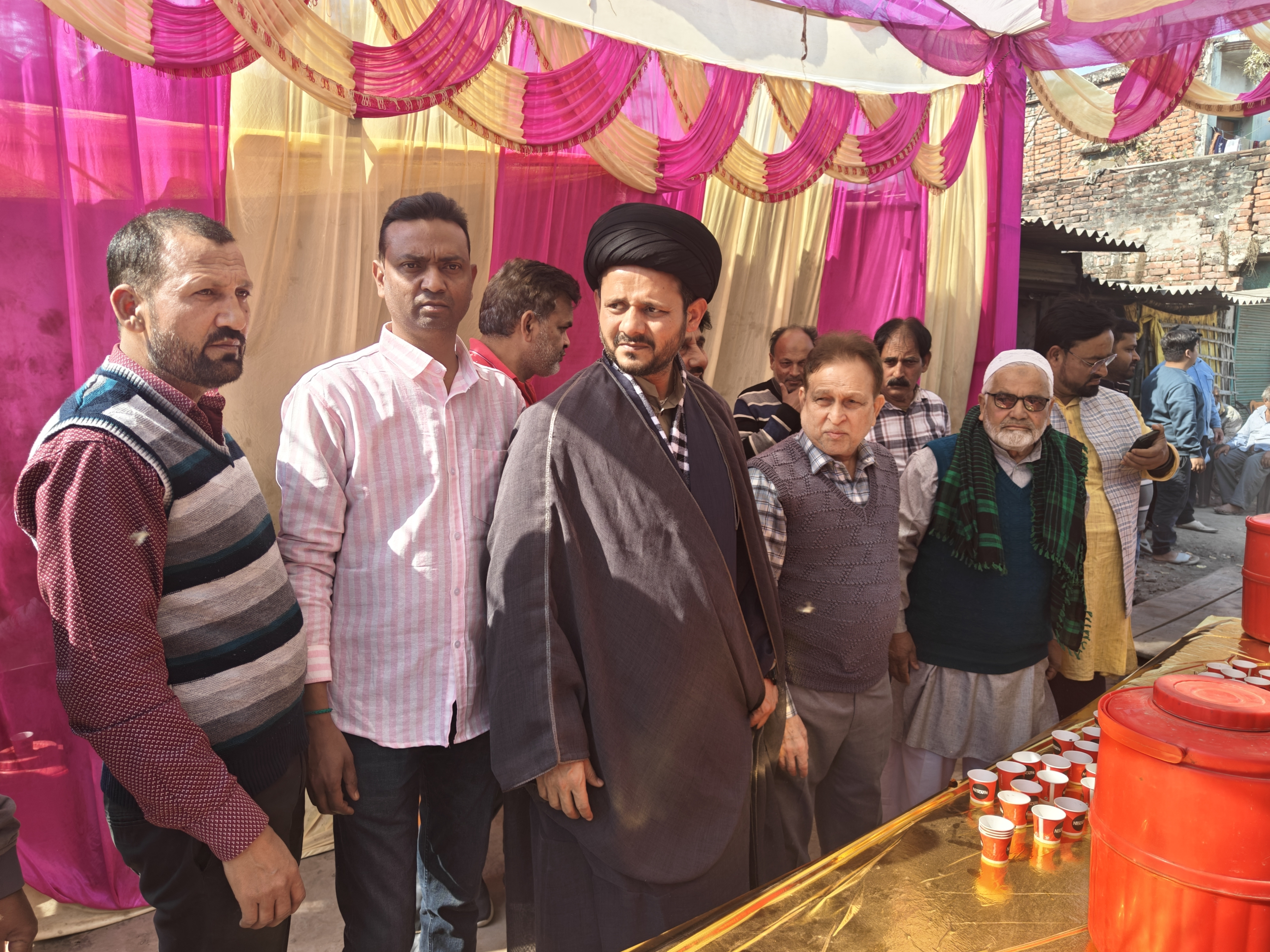Shia community celebrated the birthday of Imam Mahdi