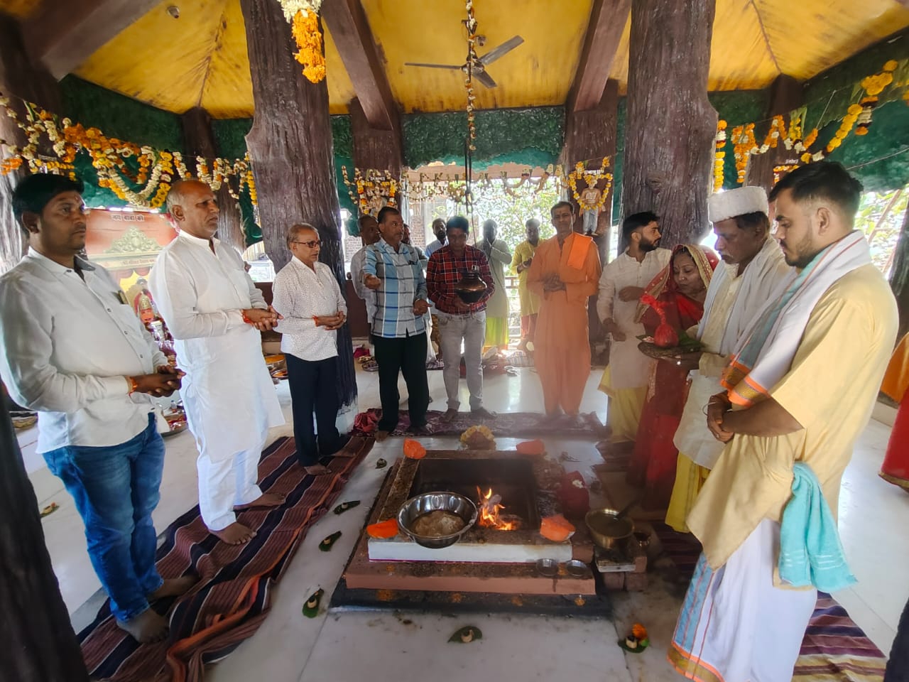 Three day Patotsav concluded at Bhilat Dev temple of Sendhwa | सेंधवा ...