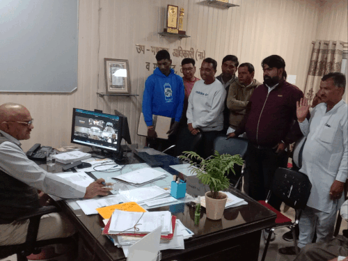 Loharu fort near illegal construction Ban update | लोहारू किले के पास ...