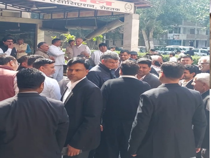 Rohtak Bar Association election Haryana Arvind Sheoran Advocate Pradeep ...