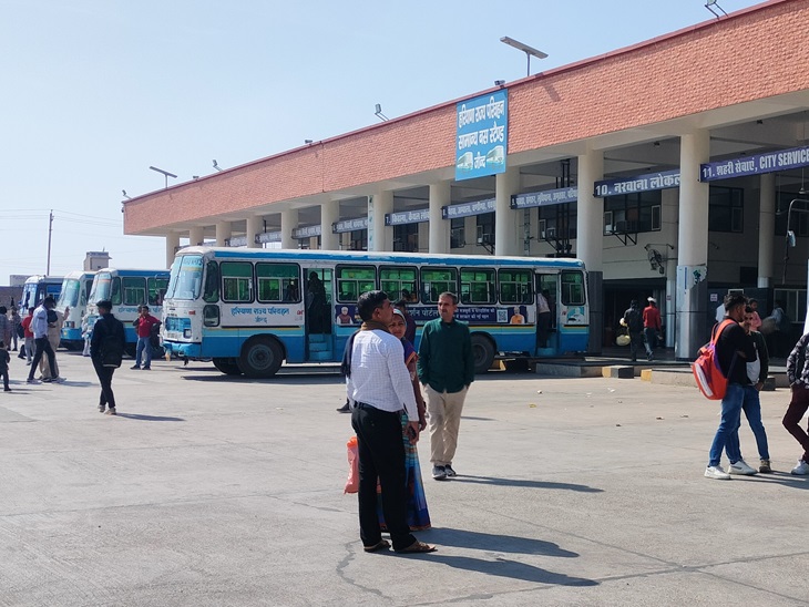 Jind Narwana Barwala Hansi Assandh Local Buses run inside city|Haryana ...