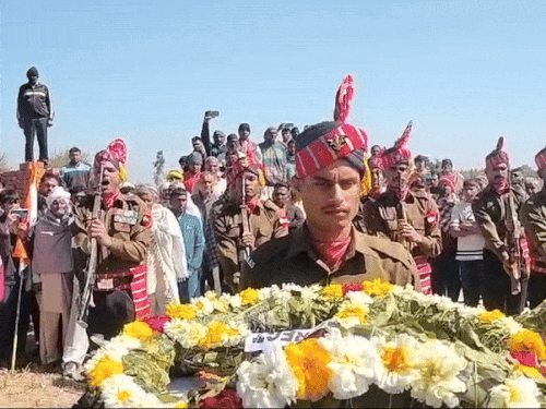 Haryana Subedar Sunil Malik Dies On Duty; Buana Lakhu Israna| Haryana ...