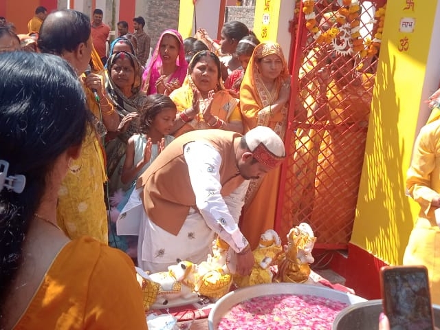 Prana Pratishtha of new Shiva temple in Darawa village | दरावा गांव में ...