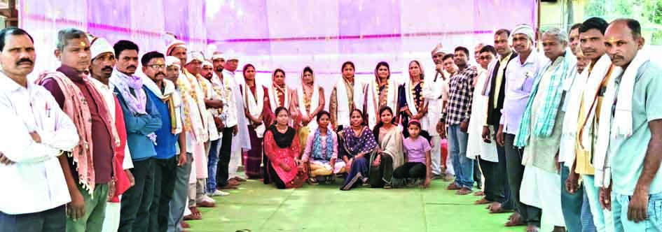 Gondwana Samaj Samiti honored the Sarpanches