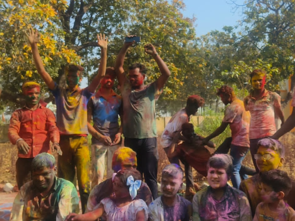 Traditional Holika Dahan at 57 places in Babhani | बभनी में 57 स्थानों ...