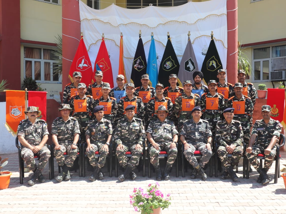 Border security training in 39th Battalion of SSB | एसएसबी की 39वीं ...