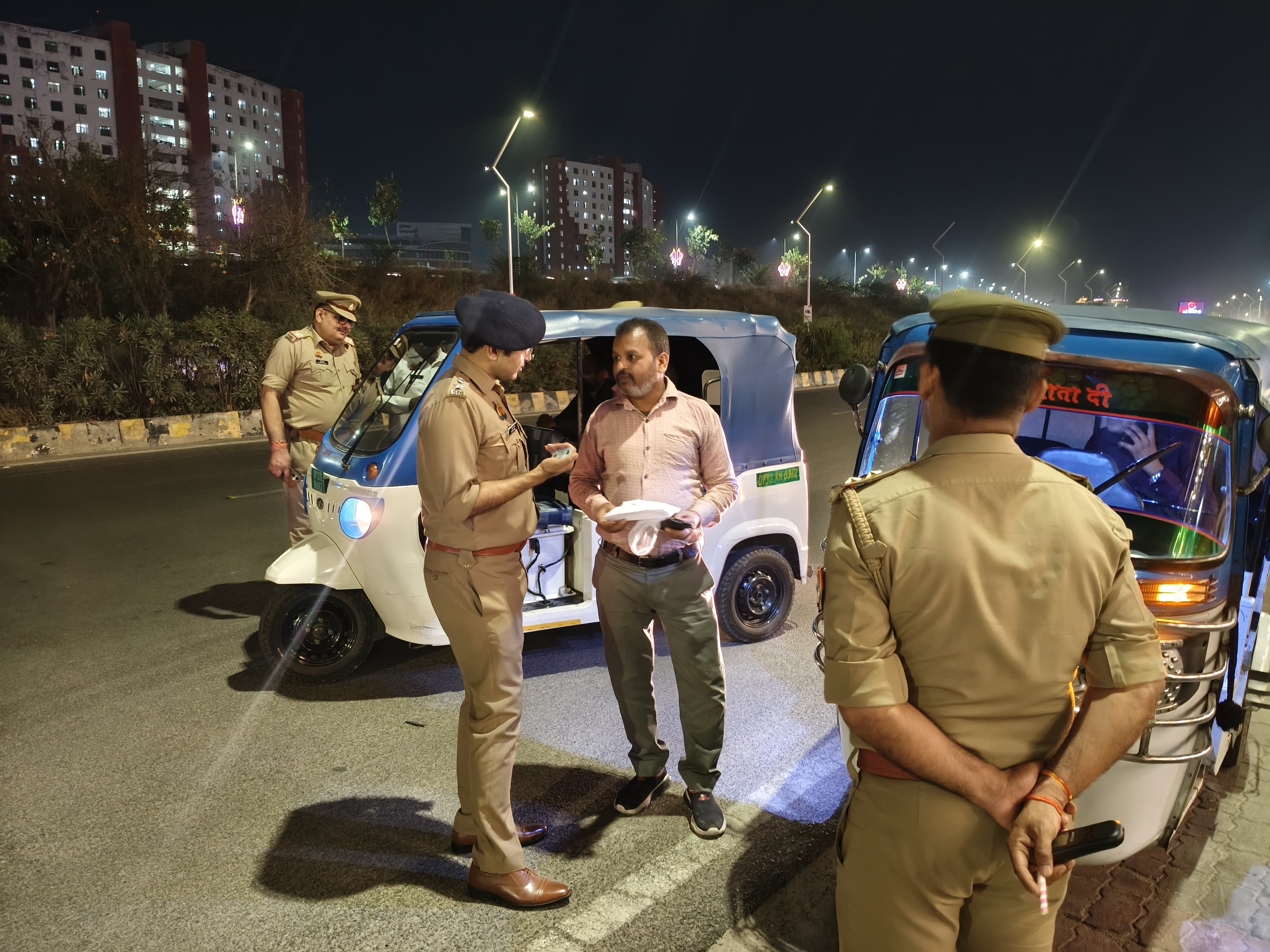 Action taken against drunk drivers in Lucknow