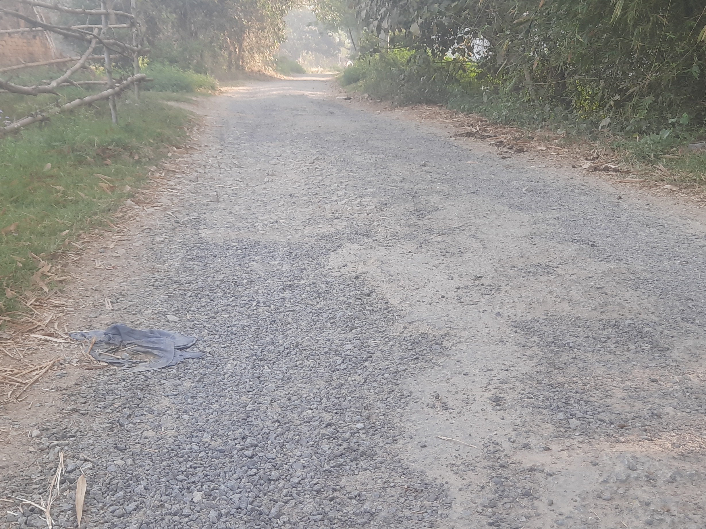 Villagers troubled by dilapidated road in Amethi | अमेठी में जर्जर सड़क ...