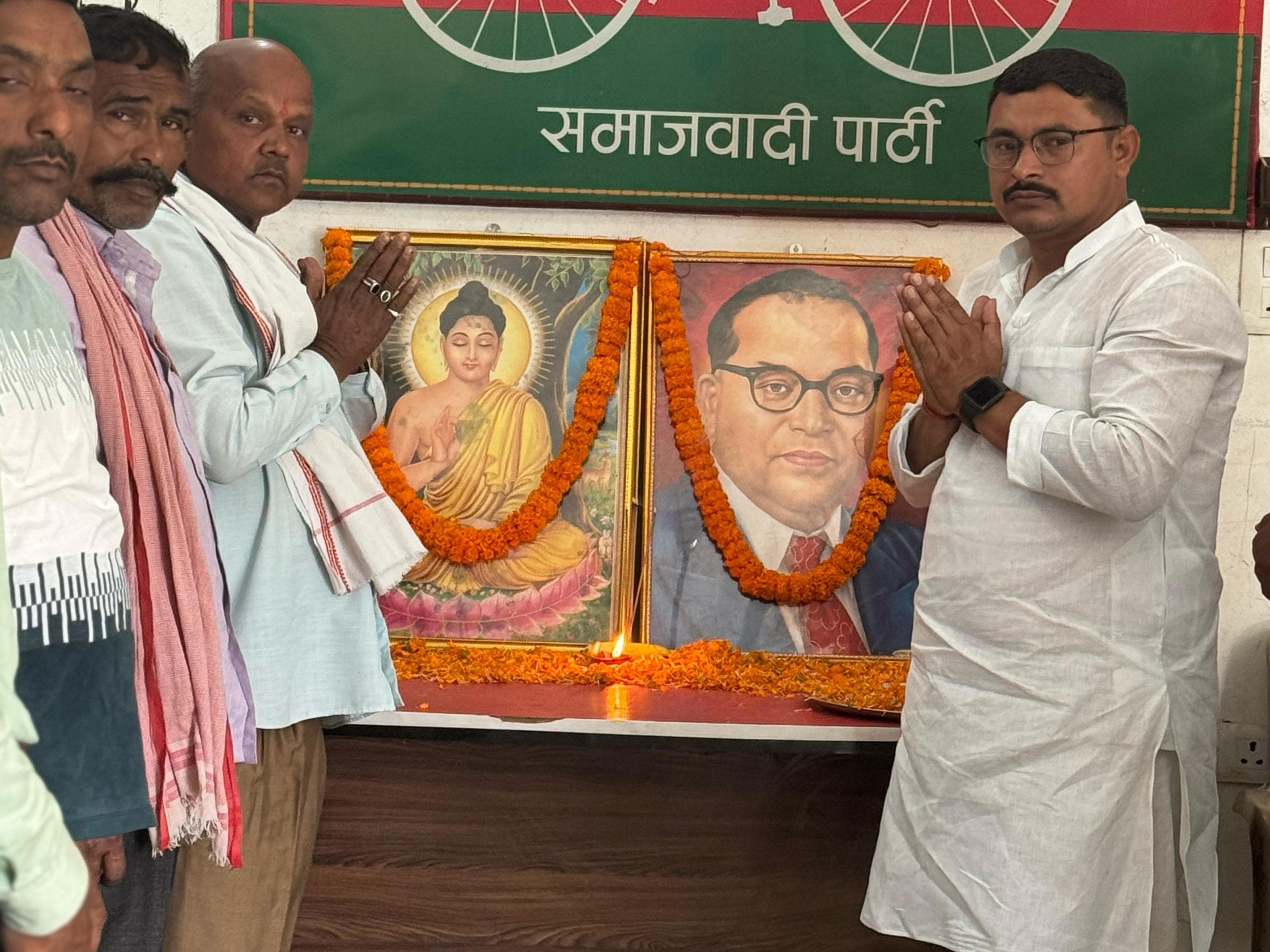 Dr. Ambedkar's birth anniversary was celebrated in Nautanwa | नौतनवां ...
