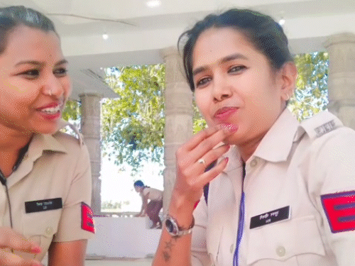 Bhojpuri reels from courtroom and patrol car spark controversy in Rewa