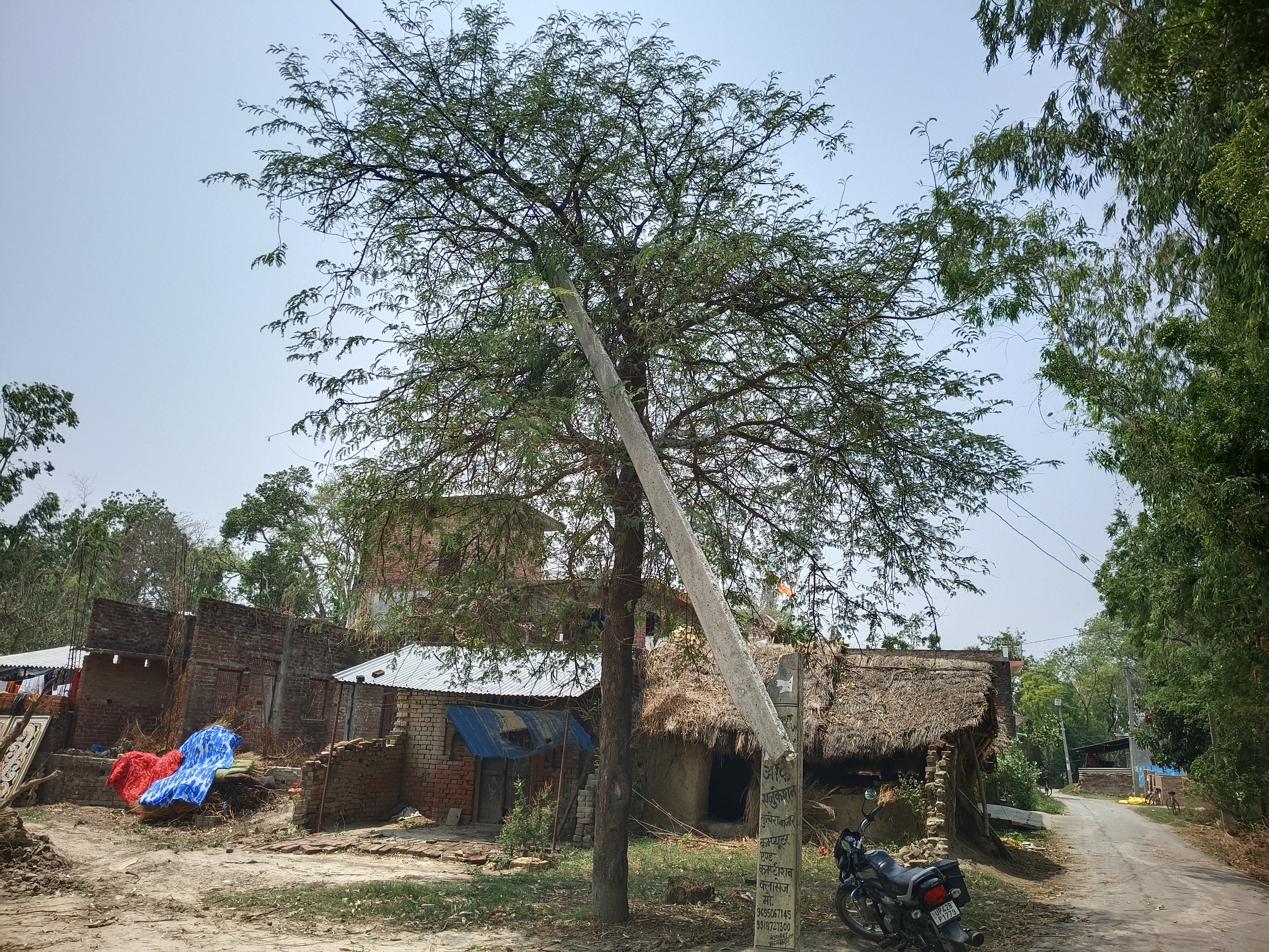 Destruction due to strong winds in Ayodhya | अयोध्या में तेज हवाओं से ...