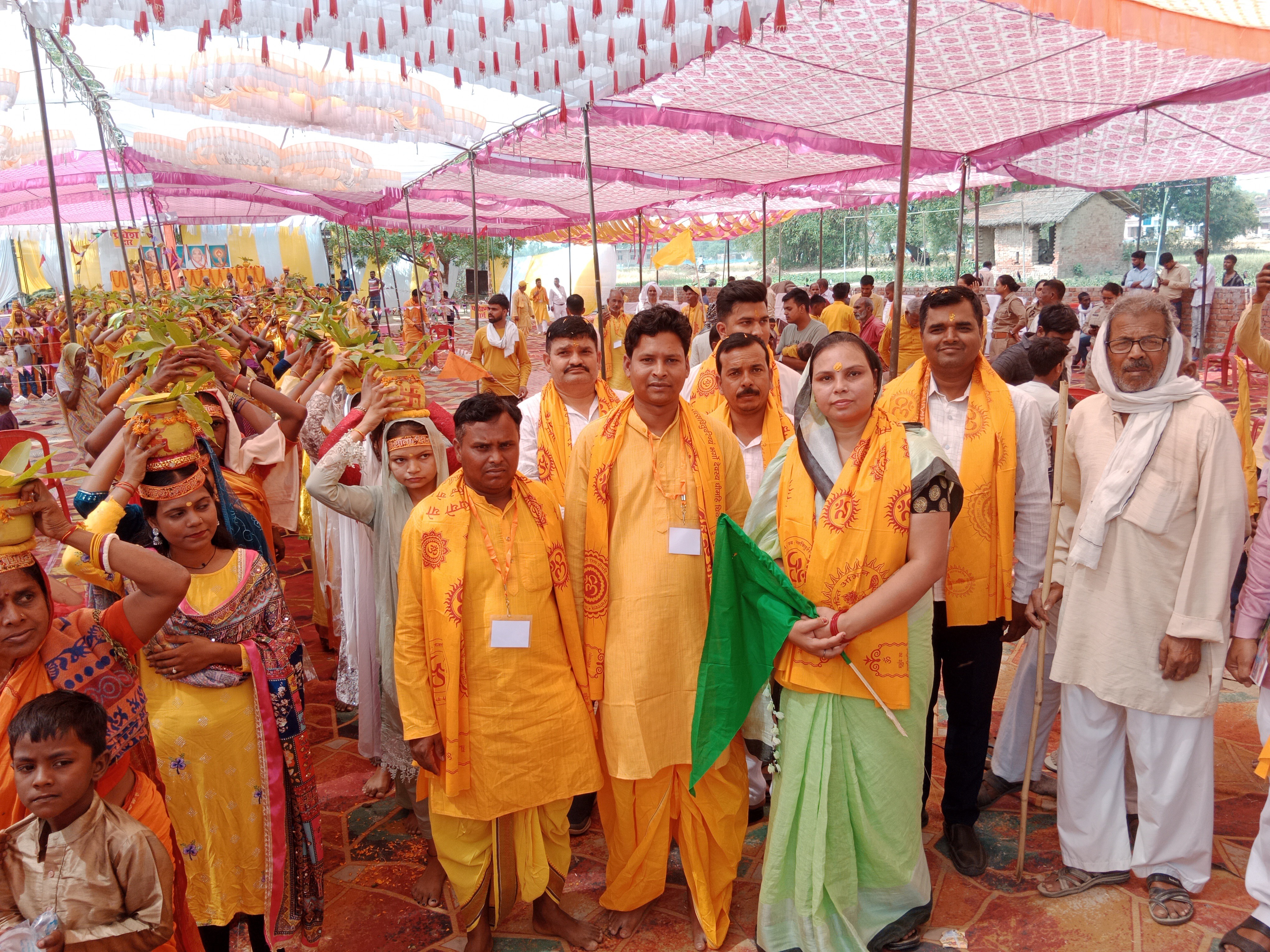 Grand Kalash Yatra took place in Gohna, three day religious program ...