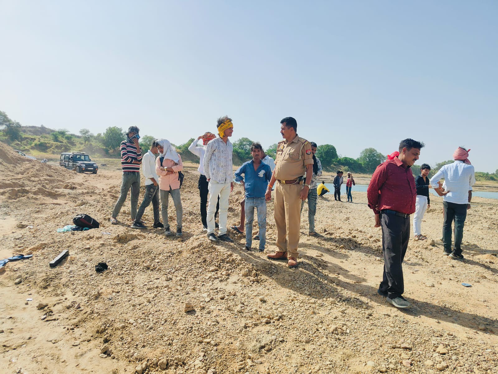 2 out of 7 friends who went to bathe in the river drowned | नदी में ...