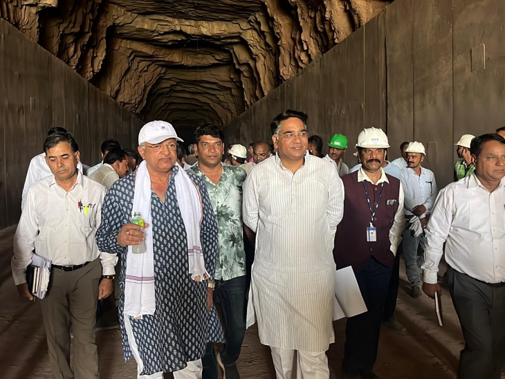 Water Resources Minister inspected Parwan Dam | जल संसाधन मंत्री ने ...