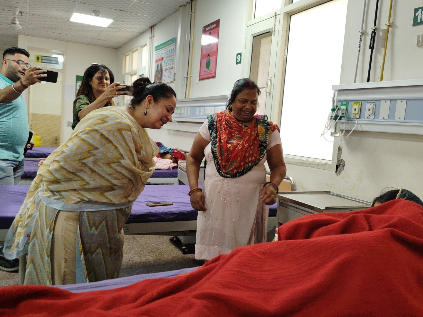 haryana-health-minister-aarti-rao-surprise-inspection-yamunanagar-civil ...