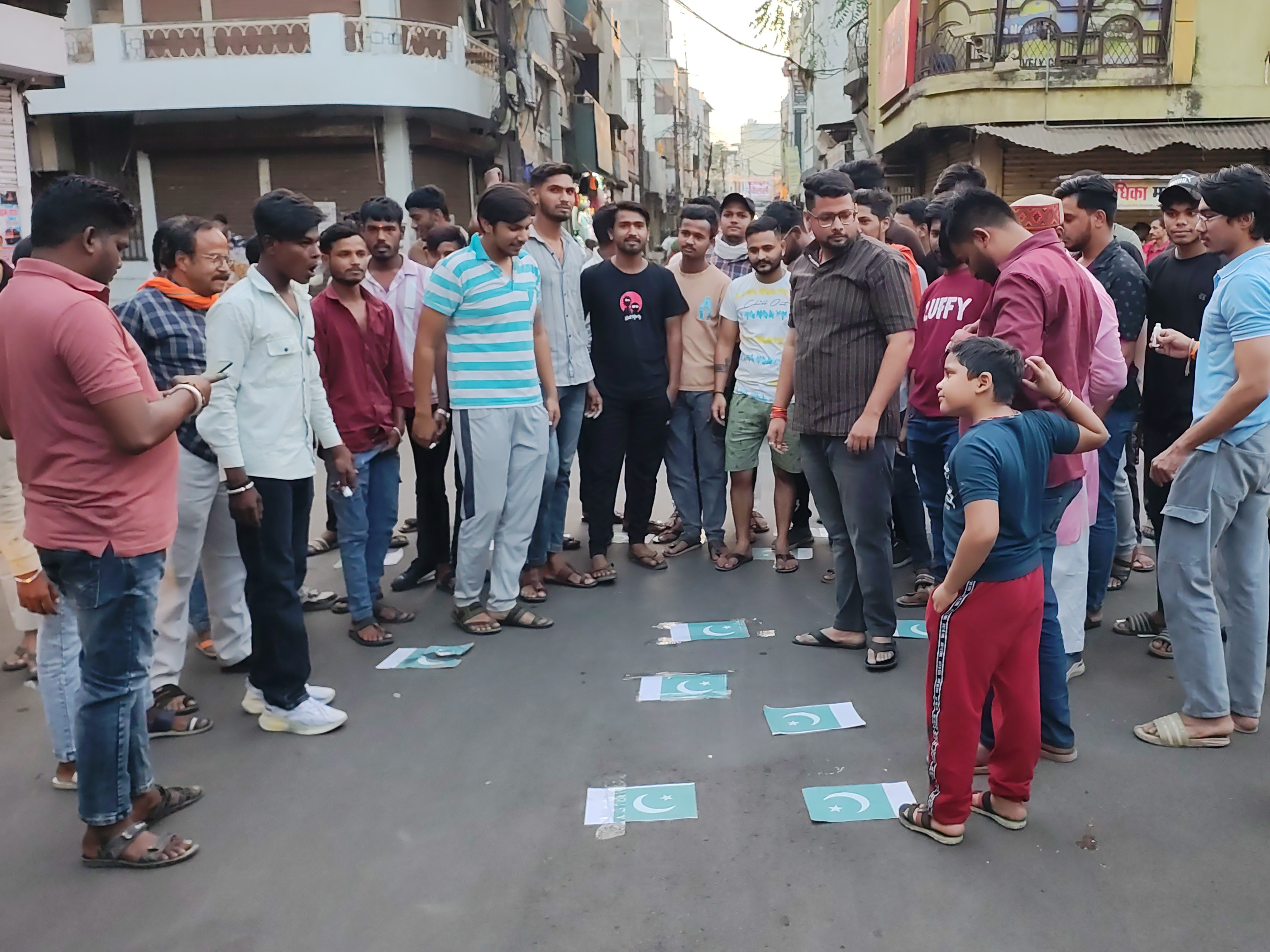 Demonstration against Pakistan in Seoni-Malwa | सिवनी-मालवा में ...