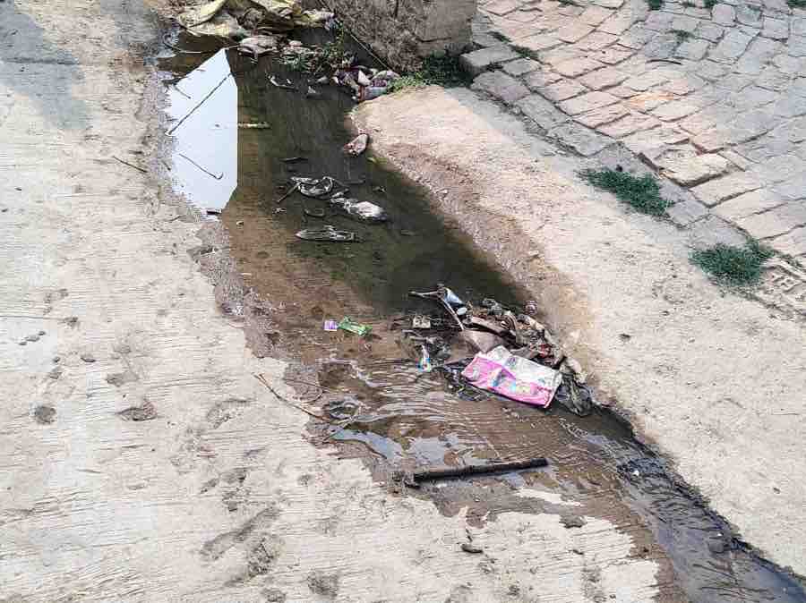 The plight of drains in Darauli