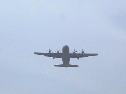 Country's first aircraft night landing on highway in UP