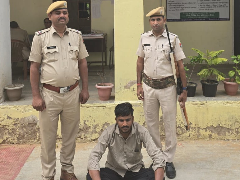 Jhinmata police caught the criminal of Baba gang | जीणमाता पुलिस ने ...