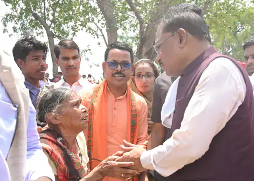 Chhattisgarh Government sushasan tihar 2025 Chief Minister's helicopter ...