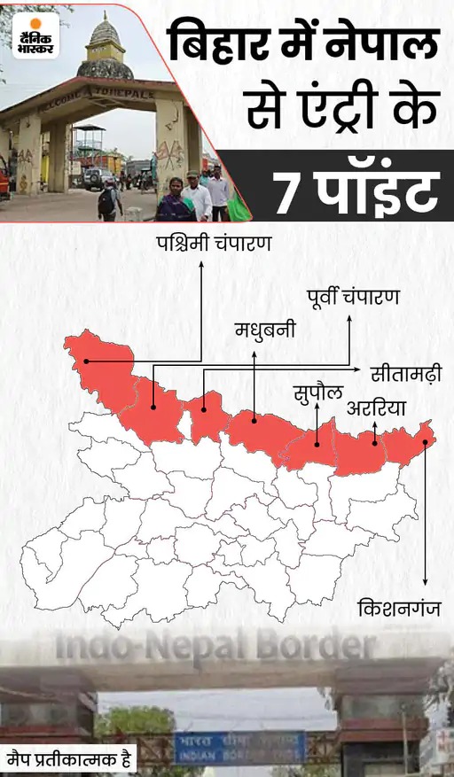 Bihar Nepal Border High Alert | India Pakistan War New Update | नेपाल ...