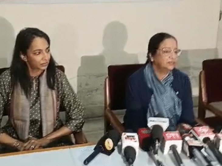 Vandana Mathur, daughter of former Chief Minister Shiv Charan Mathur ...